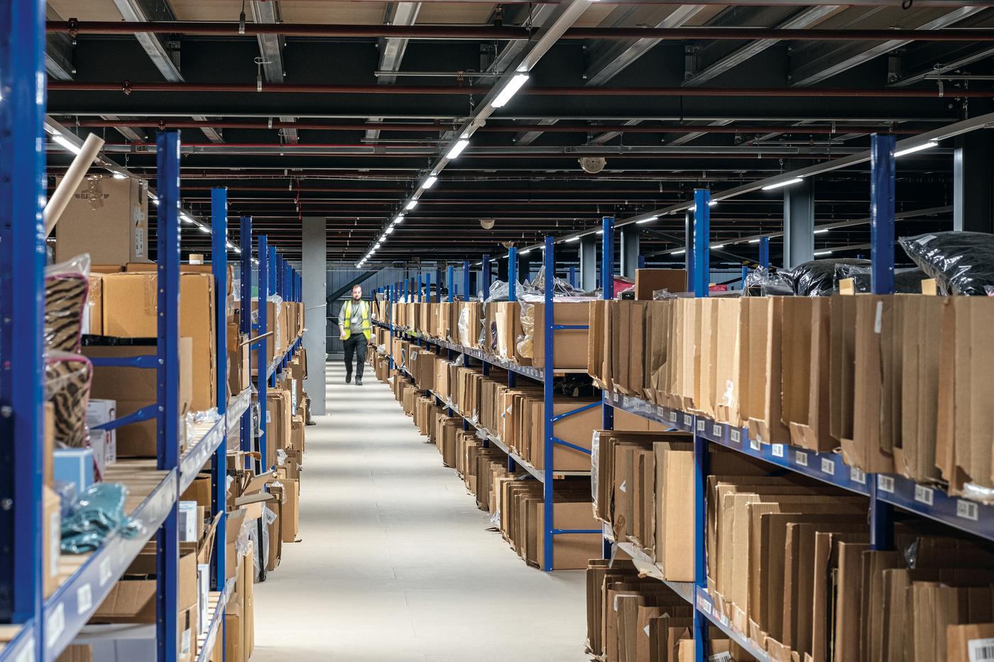 Efficiënte ledverlichtingsoplossing voor Clipper Logistics