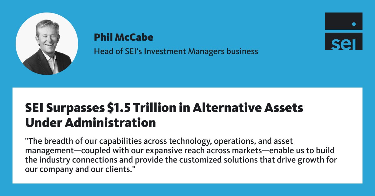 SEI Surpasses $1.5 Trillion in Alternative Assets Under Administration | SEI U.S.